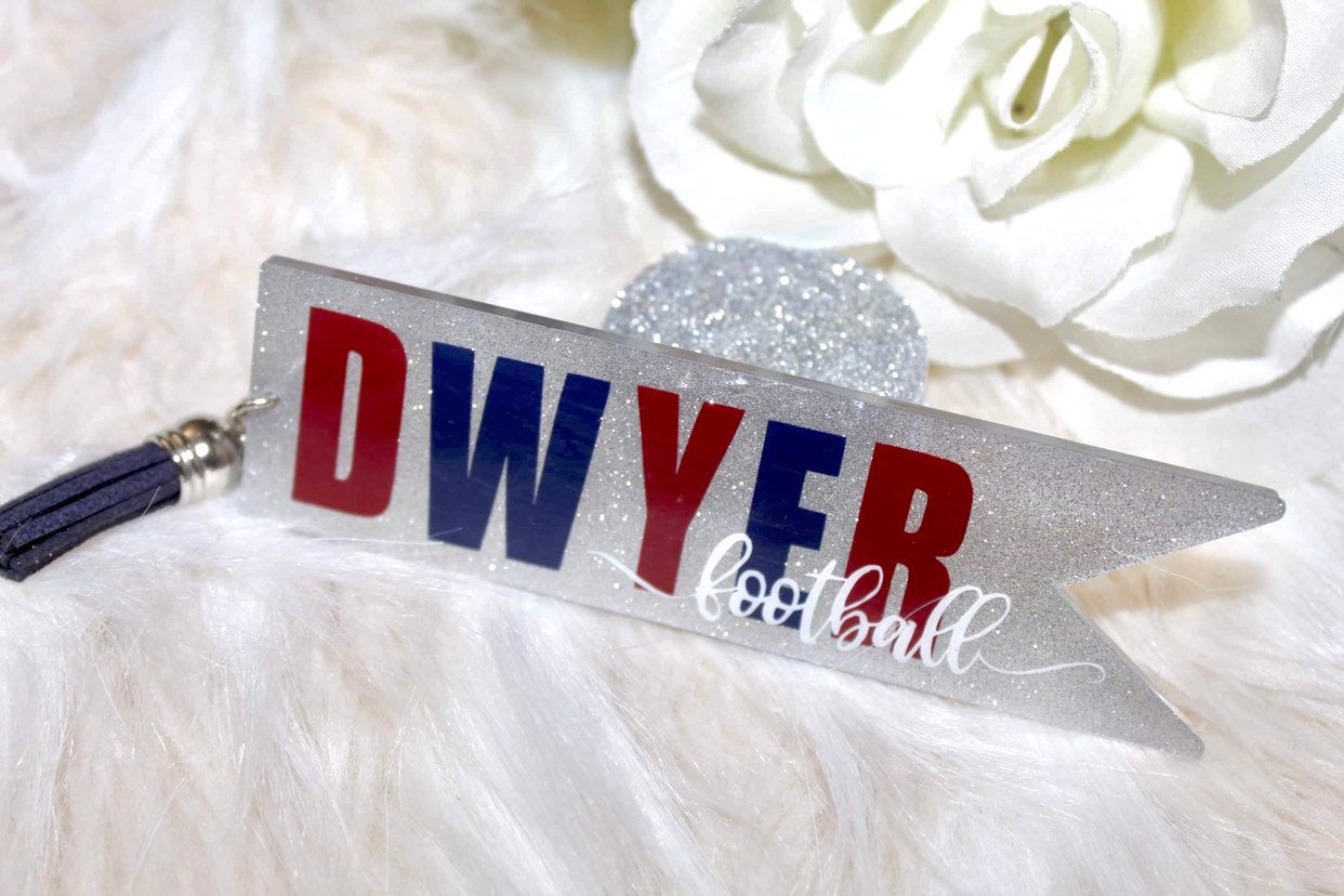 School Name Keychain – Ivey Inspires