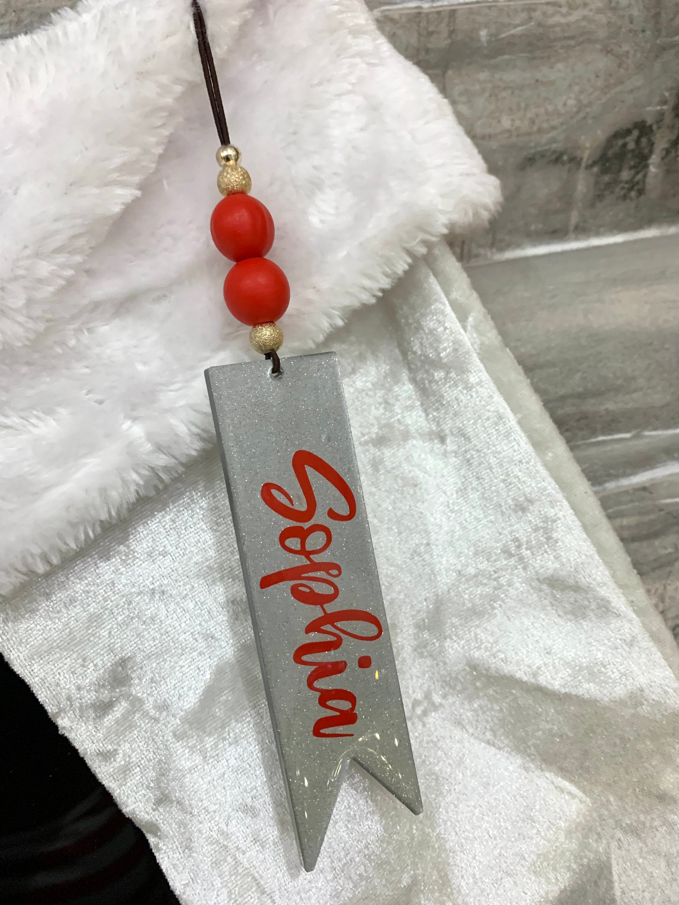 Personalized Stockings Name Tag – Ivey Inspires